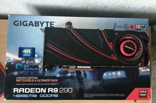 Видеокарта Radeon R9 290 4Gb