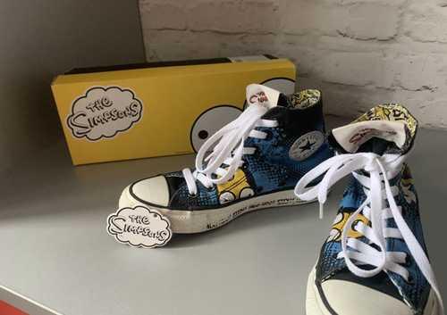 Кеды Лимитированная Серия Converse x The Simpson’s