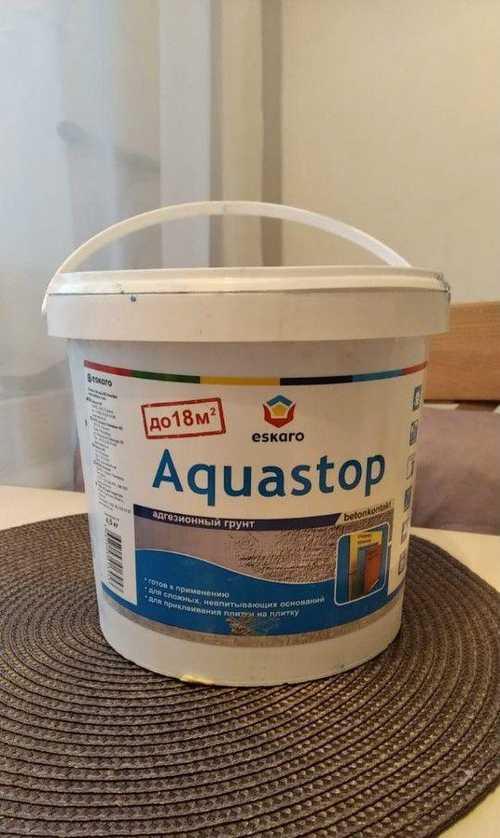 Грунт ботоноконтакт Eskaro Aquastop, 4.5 кг