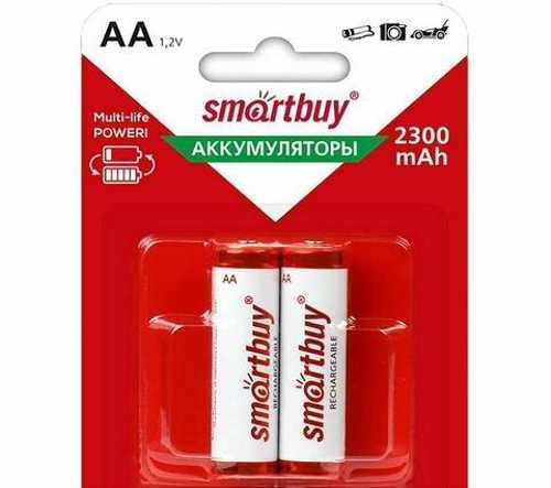 Аккумулятор smartbuy AA, 2300 mA*h, Ni-MH, 53979