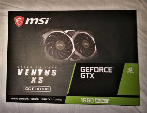 Gtx 1660 super ventus oc 6gb