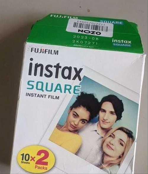Fujifilm Instax Square картридж фотобумага