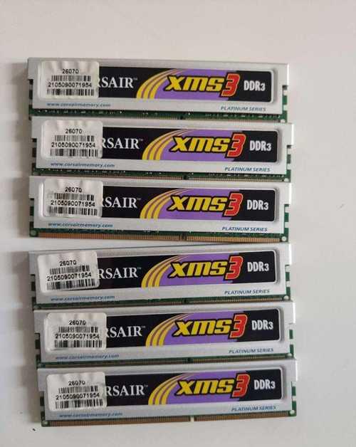 Corsair DDR3 12GB (6x2gb)