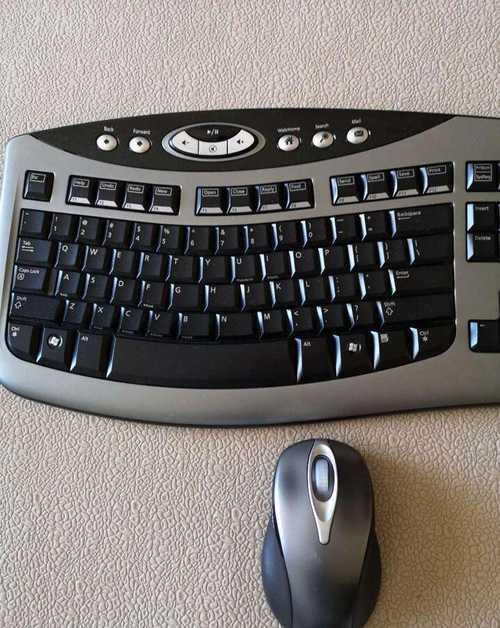 Беспроводная мышь + клавиатура (комплект)