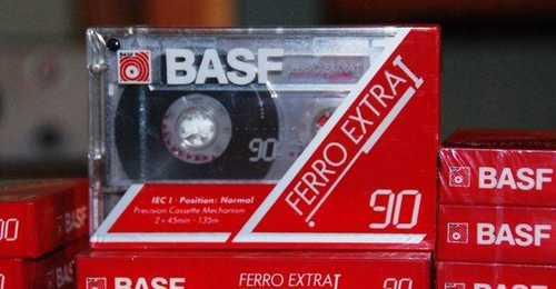 Аудио кассеты Basf FE 90 Ferro Extra I NEW