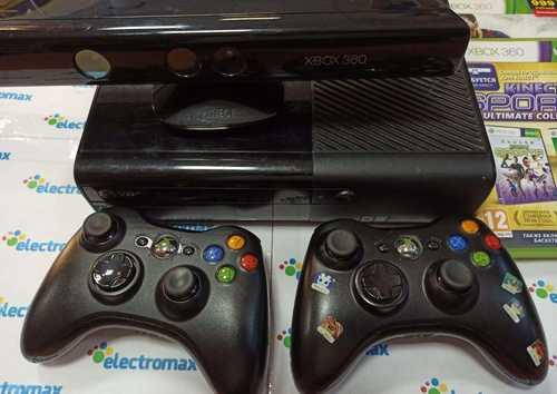 Xbox 360Е-500гб+50игр(Kinect 2джоя)