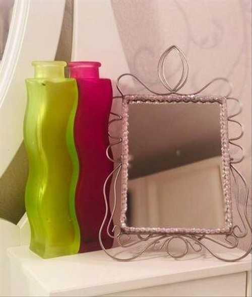 Икеа 2 вазы и зеркало оригинал