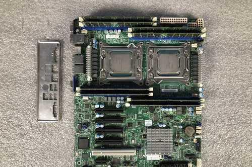 Комплект: Supermicro X9DRL-iF+2x2670v2+128GB