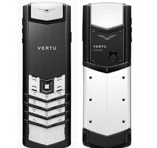 Vertu Signature S Design Black and White exclusive