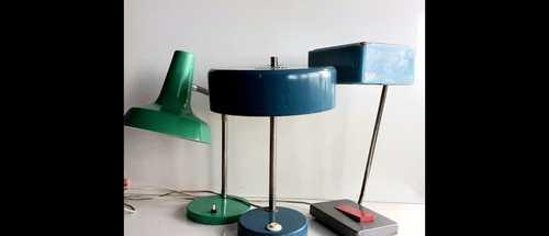 Коллекция настольных ламп 60-70 годов