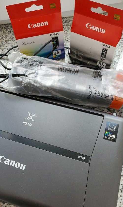 Принтер портативный Canon ip110