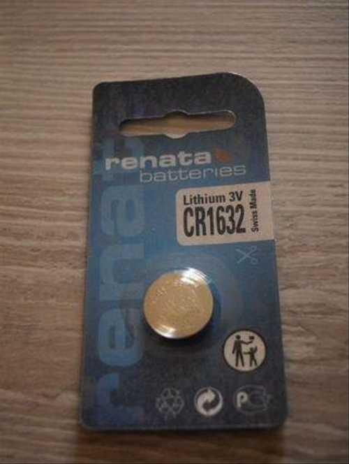 Батарейки Renata CR1632 3v