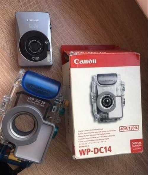 Canon wp-dc14 +canon ixus 75