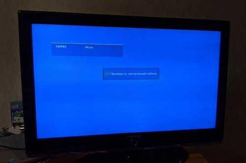 Телевизор Samsung LE37M87BD (не работеат подсветка