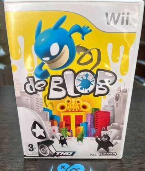 De Blob. Лицензионный диск для Nintendo Wii