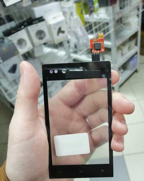 Touch Sony Xperia miro (ST23i) (черный)