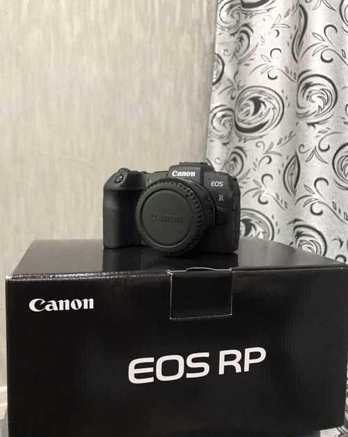 Canon eos RP с адаптером