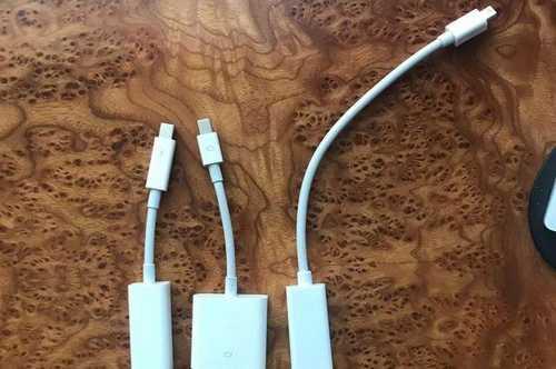 Адаптер Apple Thunderbolt to Ethernet Dvi Hdmi