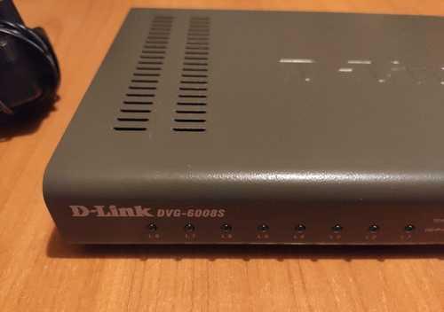 Маршрутизатор с VoIP шлюзом D-Link DVG-6008s