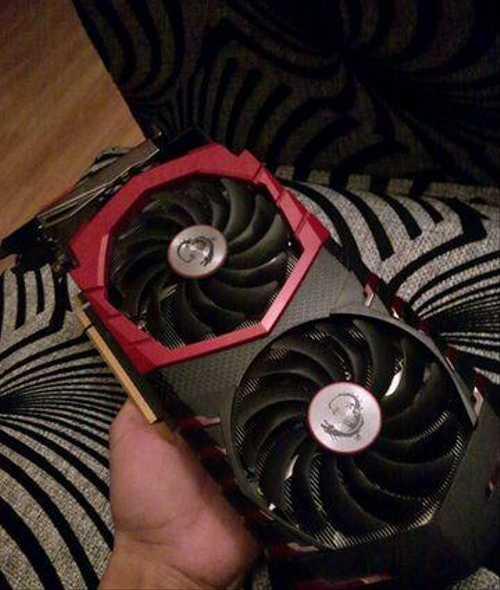 Видеокарта MSI Geforce gtx1070 GamingX 8gb