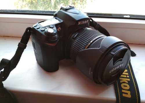 Nikon D90 + 2 объектива + аксессуары