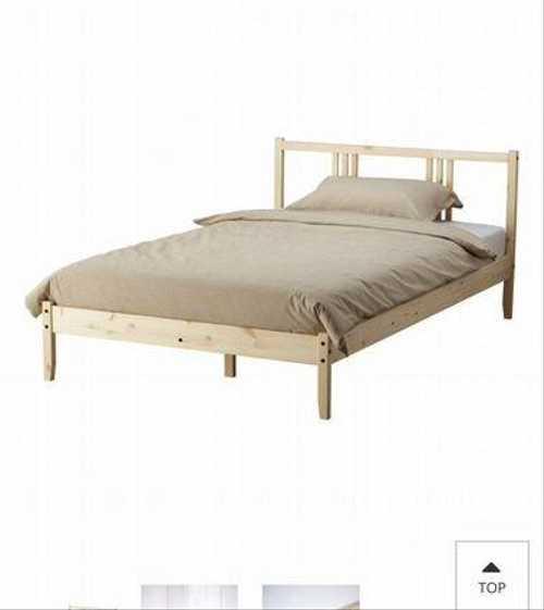 Каркас кровати 140 200,фьельсе, сосна икеа IKEA