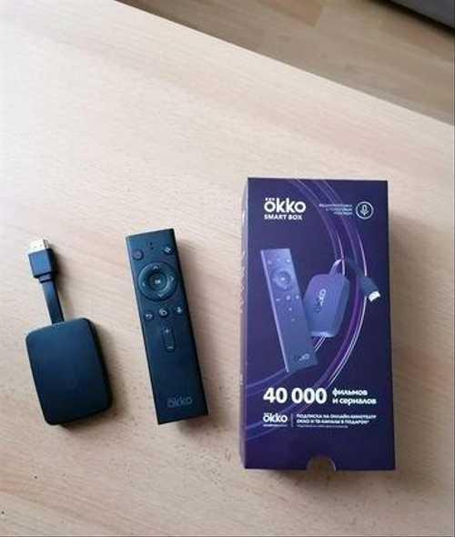 Медиаплеер sber Okko Smart Box