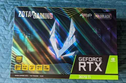 Zotac gaming GeForce RTX 3070 Ti AMP HoloBack