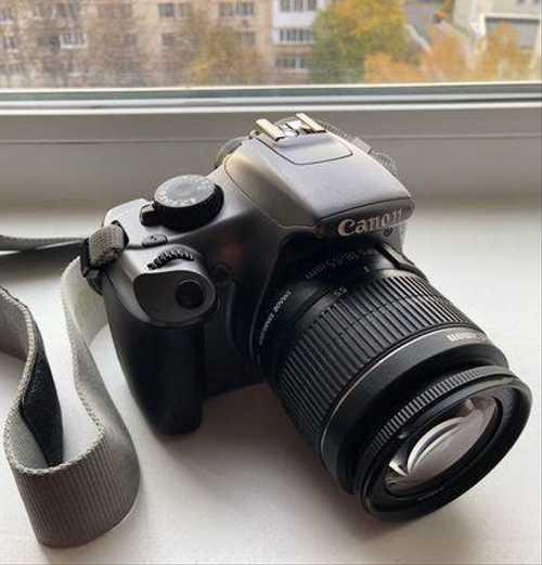 Зеркалка Canon 1100D Kit (тушка и объектив)