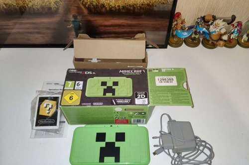 New Nintendo 2DS XL Minecraft edition