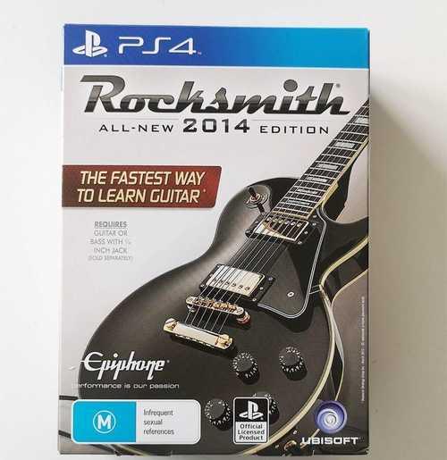 PS4 Rocksmith 2014 + Real tone cable