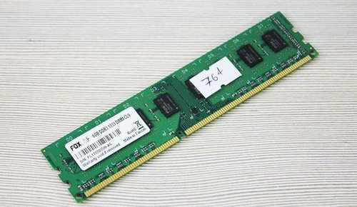 Оперативная память DDR3 4 GB 1333 MHz FoxLine