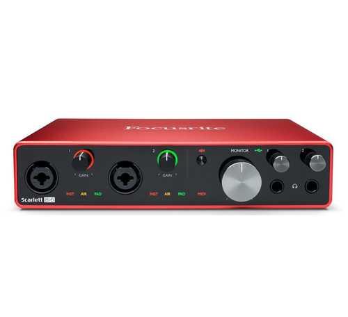 Focusrite Scarlett 8i6 3rd Gen аудио интерфейс USB