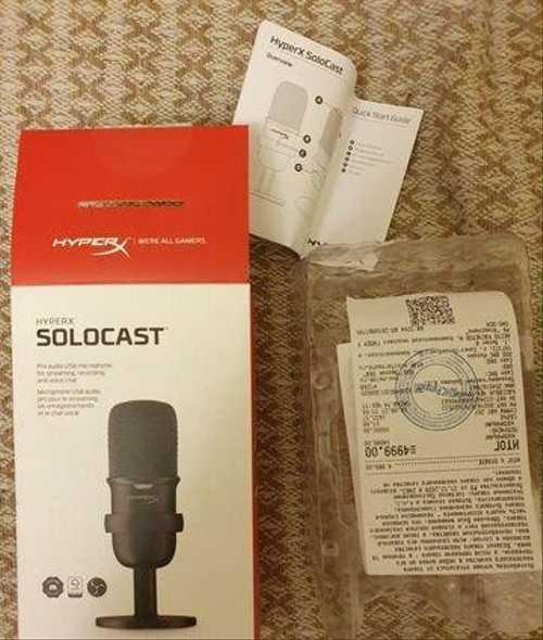 Микрофон HyperX SoloCast