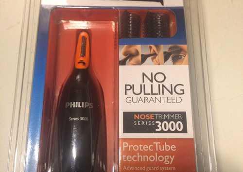 Триммер Philips nose trimmer series 3000