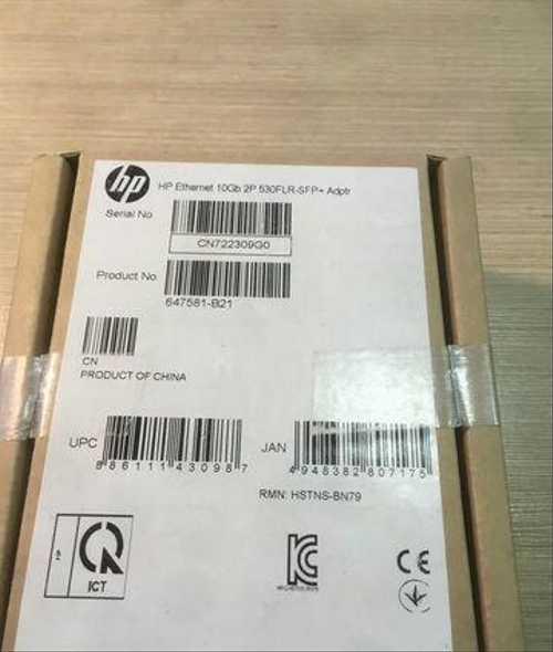 HP Ethernet 10Gb 2-port 530FLR-SFP+(647581-B21)