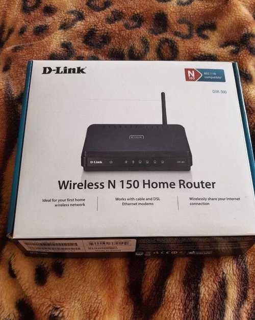 Роутер Dlink dir 300. Wireless n 150