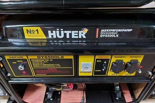 Электрогенератор Huter DY6500LX электростартер