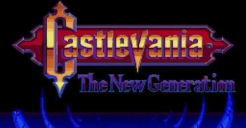Castlevania THE NEW generation (Sega 16 bit Картри