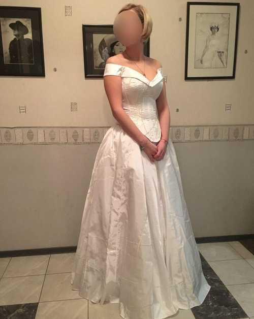 Платье свадебное итальянское Malinelli 46р