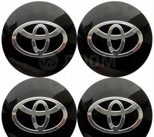 Эмблема,стикер,наклейка,лого Toyota 45 мм.4 шт