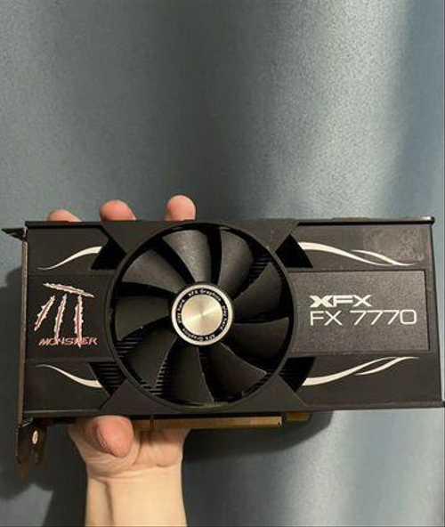 Видеокарта Radeon hd7770 xfx