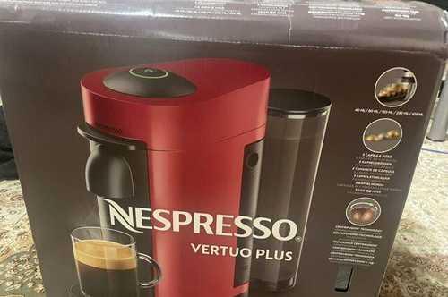 Кофемашина nespresso vertuo plus новая