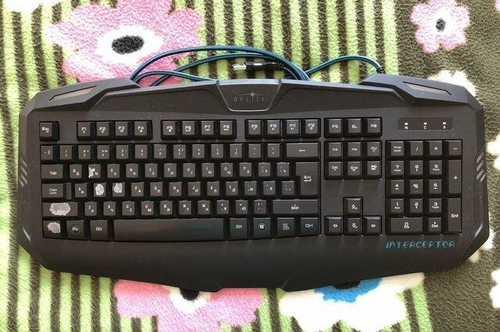 Игровая клавиатура Oklick 730G black USB