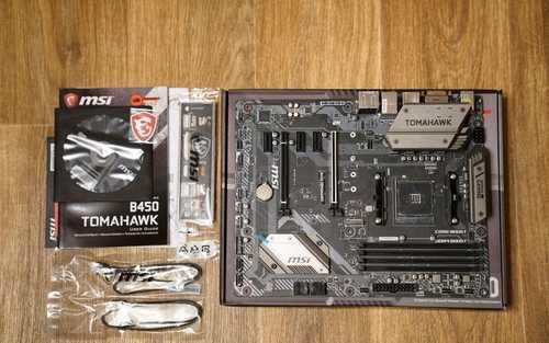 Материнская плата MSI B450 tomahawk