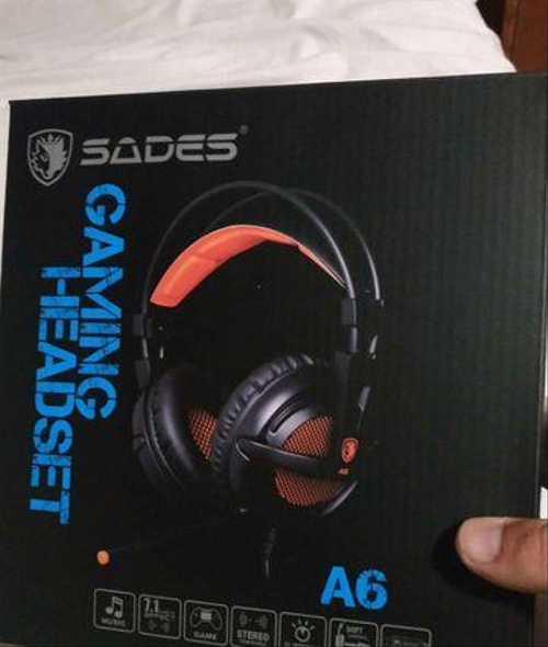 Игровая гарнитура Sades A6