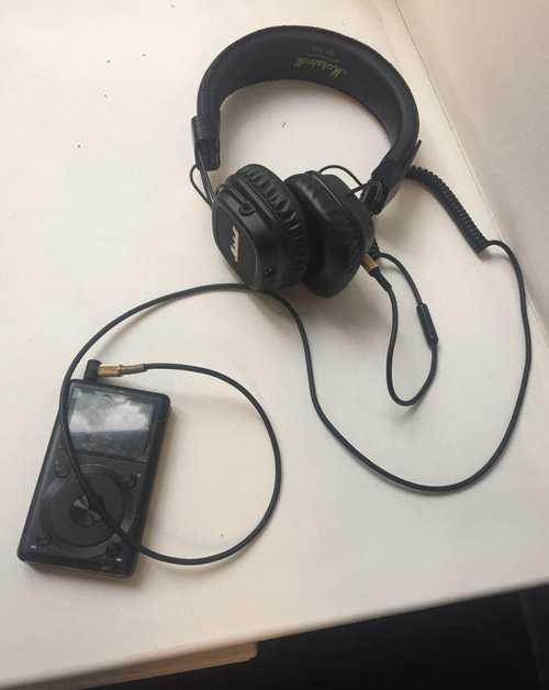 Hi-fi плеер Fiio X1 + наушники marshall major 3