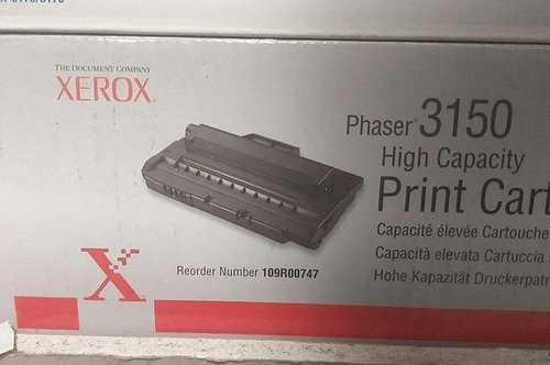 Оригинальный картридж Xerox Ph 3150