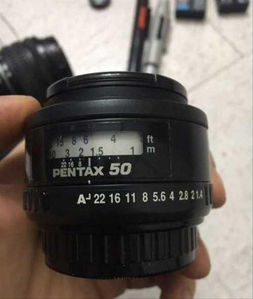 Объектив pentax SMC FA 50mm f/1.4