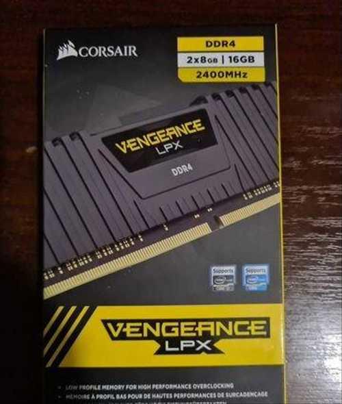 Corsair Vengeance LPX 16GB (8GBx2) DDR4 (новая)